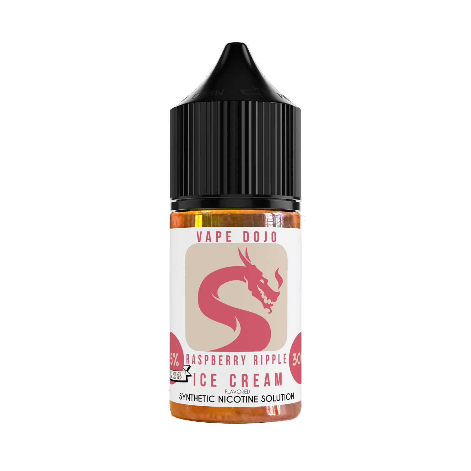 Vape Dojo Salts - Raspberry Ripple Ice Cream Flavored Synthetic Nicoti